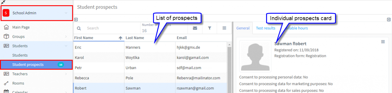 Student Prospects - Schoolmate
