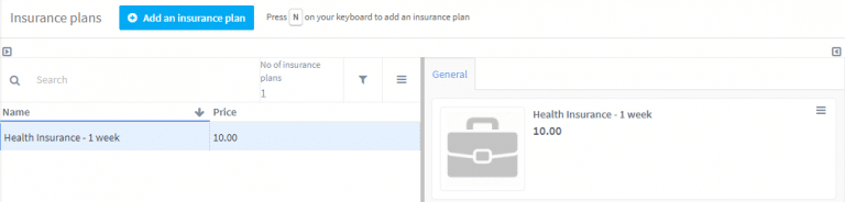 Insurance Plans | SchoolMate best language school management system
